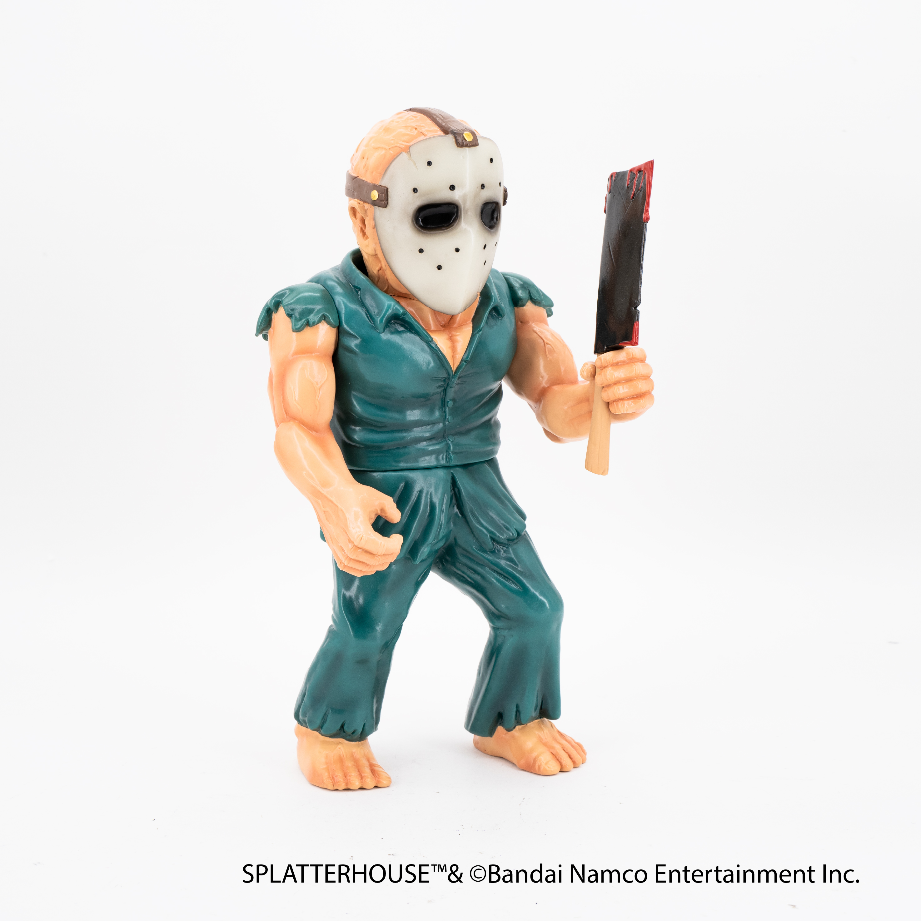 SPLATTERHOUSE & SPLATTERHOUSE 2のリックが蓄光マスクのフィギュアになって登場！